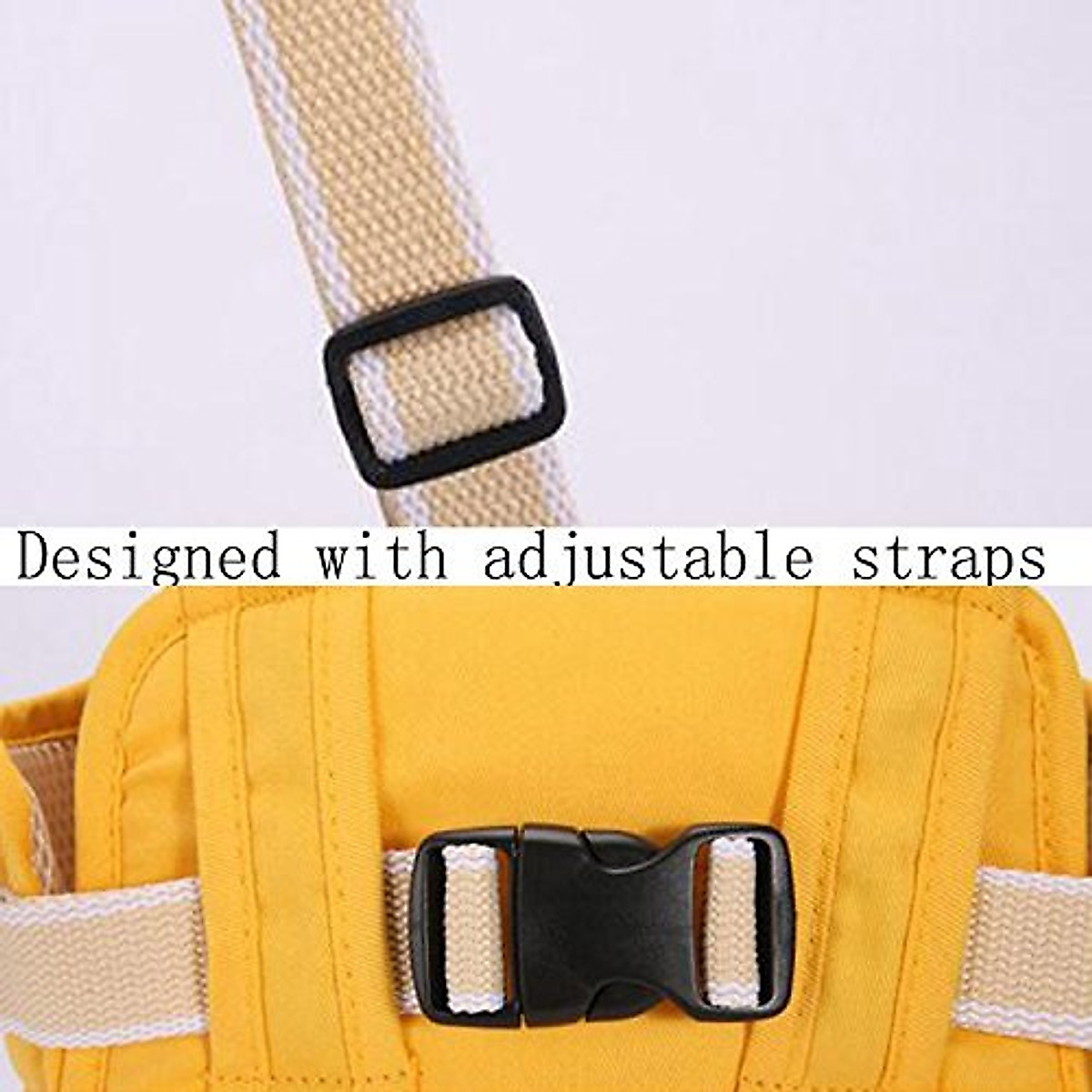 OLizee® Breathable Handheld Baby Child Harnesses Learning Assistant Toddler Walking Helper Kid Safe Walking Protective Belt(Blue)