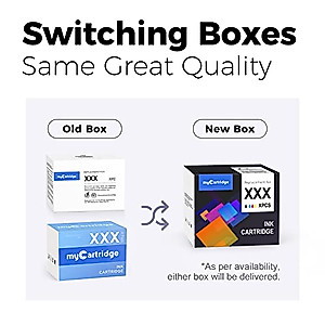 MYCARTRIDGE 64XL Remanufactured Ink Cartridge Replacement for HP 64XL (2 Pack) Ink Cartridge for Envy 7155 7100 7800 7858 Printer 64XL Ink Cartridges Combo Pack