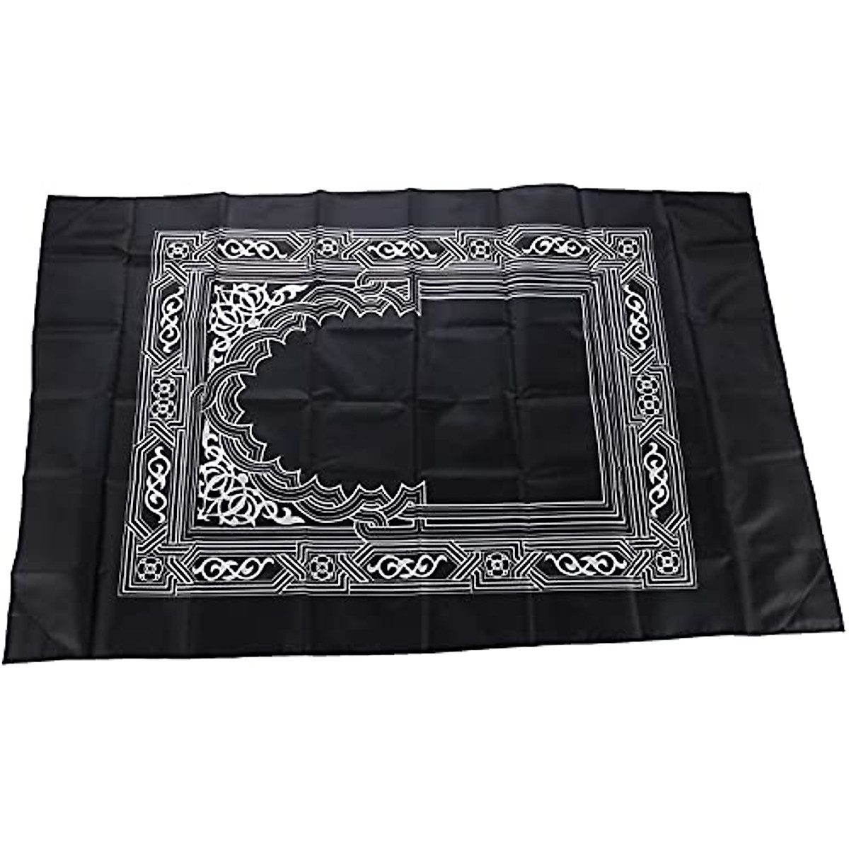 Anlising 2 Pieces Portable Travel Prayer Mat with Compass, Waterproof Polyester Prayer Rug, Muslim Travel Prayer Mat, for Ramadan Gifts (60cm×100cm)