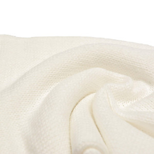 Gelante Men Classic Knit Winter Scarf Warm Double layer 2040B-White