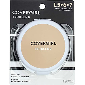 COVERGIRL truBlend Pressed Blendable Powder, Translucent Light, 0.39 Ounce (packaging may vary)