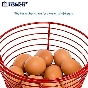 Prevue Pet Products 8 Inch Red Egg Basket 468