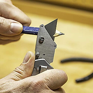 Smith's 51244 EdgeWork-Site Razor Knife, Black