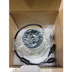 FLIR Digimerge ME373A Outdoor 4-in-1 Security Dome Camera, 4K Ultra HD WDR Fixed Audio Dome, 3.6mm, 100ft Night Vision, Works with AHD/CVI/TVI/CVBS/Lorex, Flir MPX DVR, White (Camera Only)