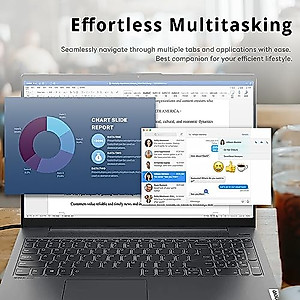 Lenovo 2022 IdeaPad 5i 15.6" FHD IPS Touchscreen Laptop, Intel 11th Gen i5-1135G7, 8GB RAM, 1TB PCIe SSD, Intel Iris Xe Graphics, Backlit Keyboard, HD Webcam, Grey, Win 11, 32GB Snowbell USB Card