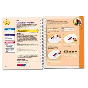 Learning Resources Hands-On Standards: Photo-Illustrated Lessons for Teaching with Math Manipulatives, Grades 1-2,Blue,54 x 72 Inches
