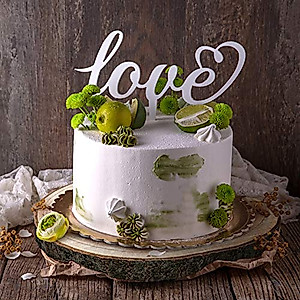 KARAVELLA (10) Pack 12-13 inches X Large Wood Slices for Centerpieces - Wood Centerpieces for Tables, Rustic Wedding Centerpiece, Natural Wood Slabs, Thin Slices