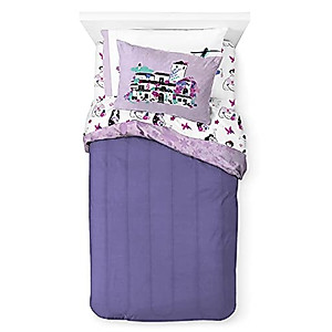 Disney Encanto The Magical Madrigal Sisters 5 Piece Twin Size Bed Set - Includes Comforter & Sheet Set Bedding - Super Soft Fade Resistant Microfiber (Official Product)