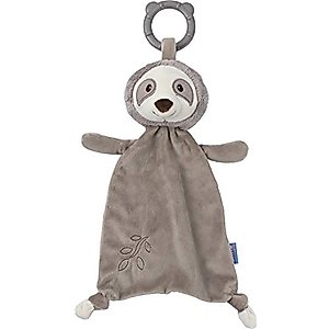 Baby GUND Baby Toothpick Cooper Panda Teether Lovey Plush Security Blanket, Blue, Multicolor, 13"" Length