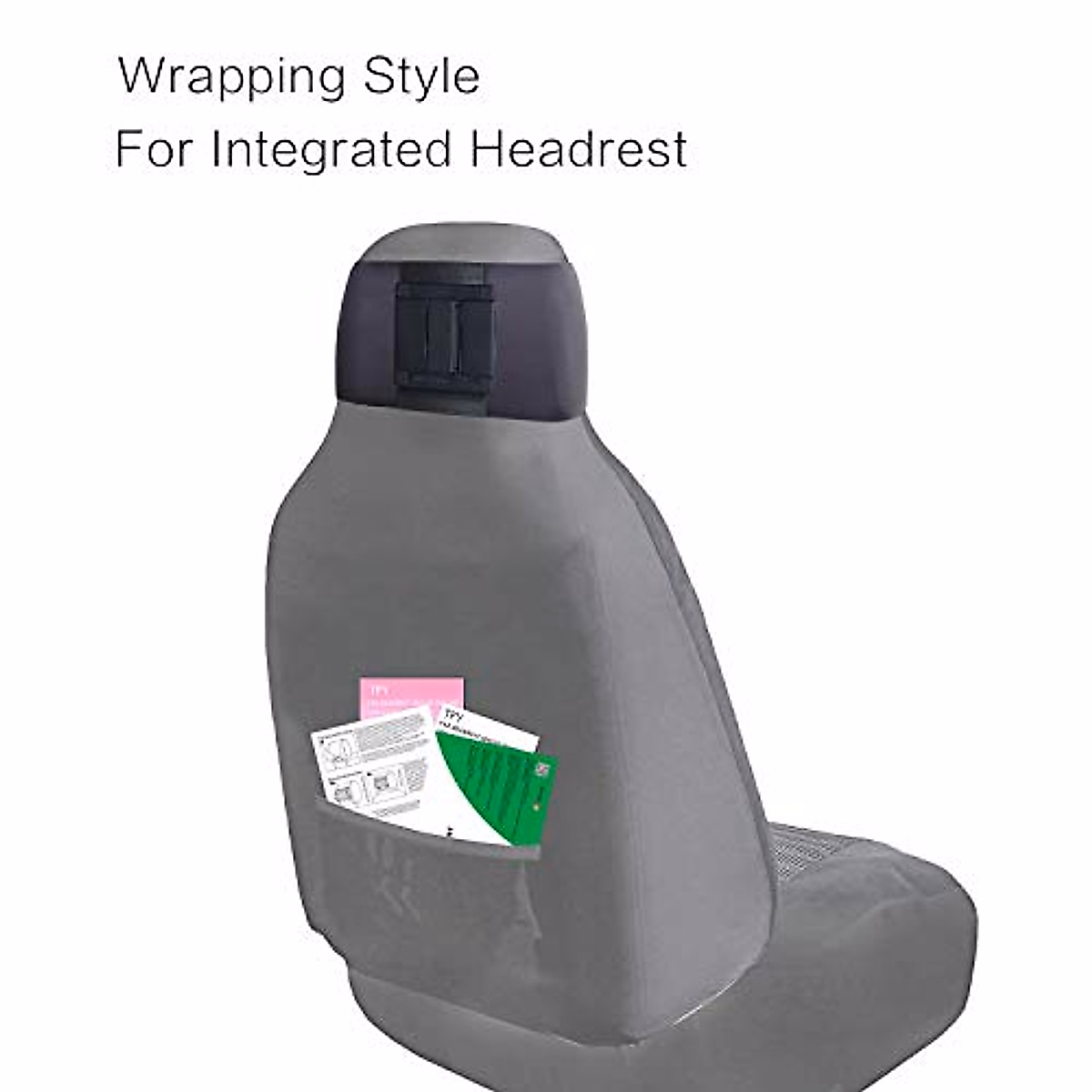 TFY Ninitendo Switch Car Mount Swivel Car Headrest Mount Holder for Game Machine Nintendo Switch and Other 5 to 10.5 Inch Phones and Tablets