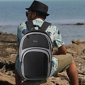 Laptop Backpack Travel, School Backpack for Men Women Boys Girls Anti Theft Water Resistant College Bookbag with Usb Charging Port Fits 15.6 Inch Notebook Over 3 Years Old