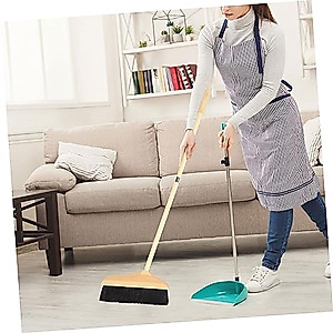 TOKIDNY Natural Broom Standing Broom Commercial Broom Indoor Broom Home Cleaning Supplies Hand Broom Kitchen Broom Long Broom Duster Broom Sweeping Brush Brooms Sweeping Broom Bristle Hair