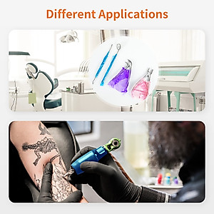 Annhua Barrier Film Dental Surface Barriers Adhesive Tape Sheets, Pink Dental Barrier Tape Tattoo Tape 4" x 6" Disposable Barrier Sheets with Edge Dispenser Box - 1200 Sheets|1 Roll