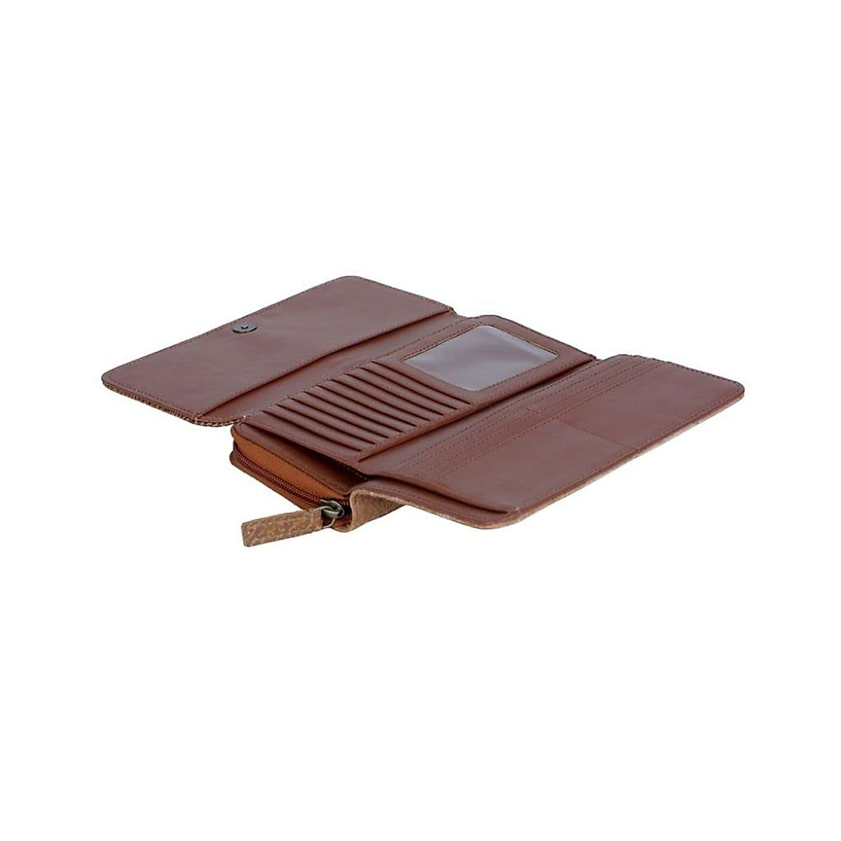 Myra Bag Cardinal Wallet Cotton + Fur Leather Bag S-3500