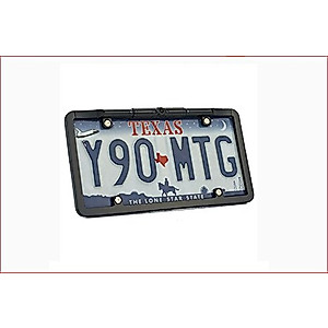 BOYO VISION VTL375TJ - Ultra Slim Full-Frame License Plate Backup Camera with Active Parking Lines (Black)