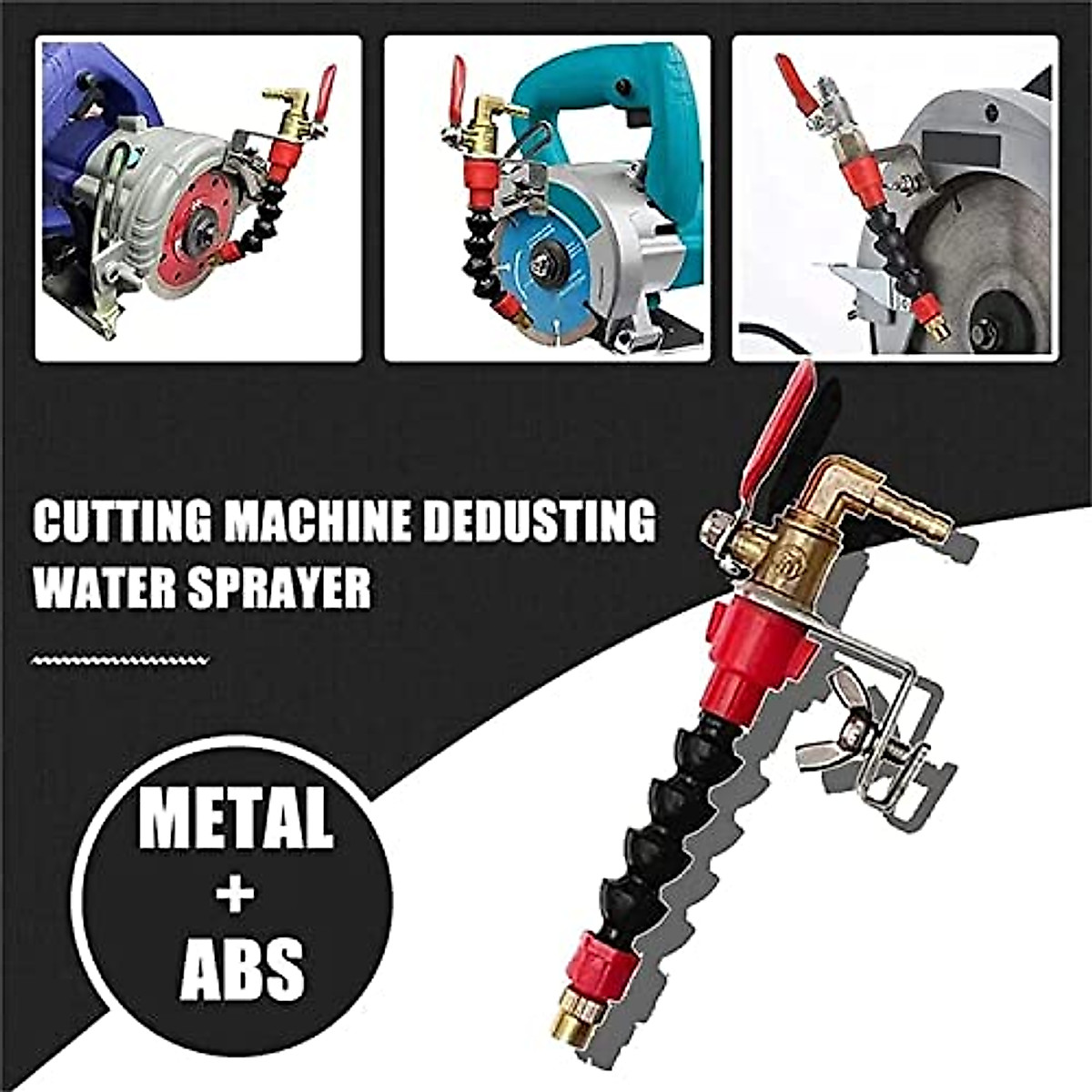 Nozzle Coolant Tile Tools,Water Sprayer System Nozzle Coolant Misting, for brick cutters grinders and gardening (Nozzle)