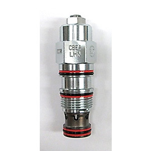 Sun Hydraulics SN CBEA LHN Counter Balance Valve. Stainless Steel. 2/2 Inch NPT Threaded. 1000-4000 PSI. 25 PSI Check. 30 GPM Max. 3 to 1 Pilot.
