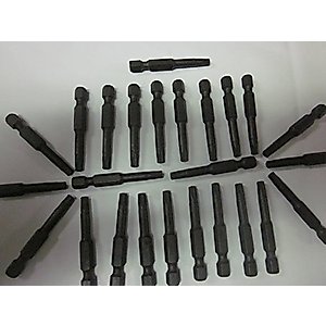 25 BOSCH 2" TORX HEAD T-25 IMPACT POWER SCREW BIT STAR CORDLESS DRILL GUN DRIVER #27235b