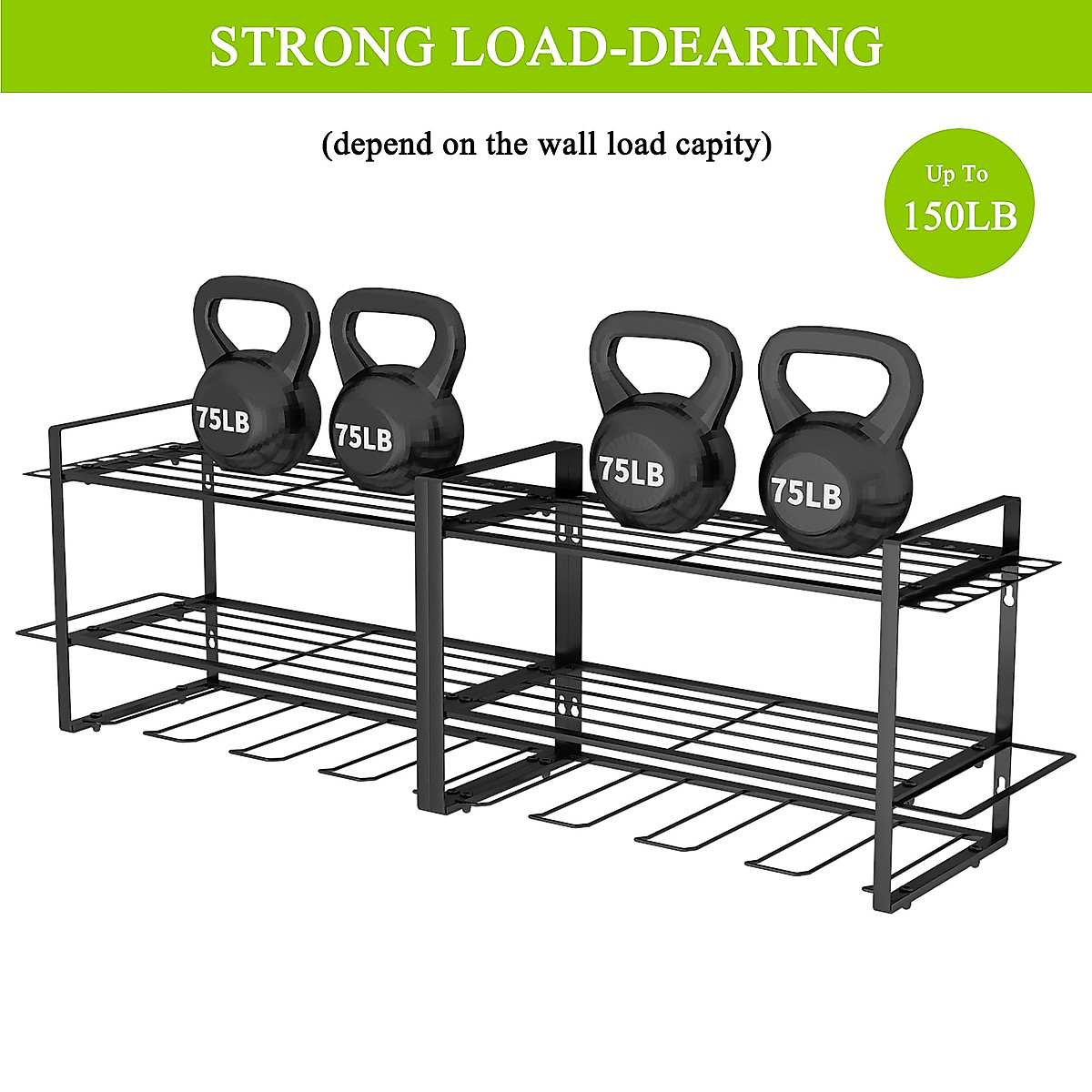 Power Tool Organizer,8 Power Drill Holder Wall Mount,3 Layers Power Tool Storage Rack Shelf with Hooks,Heavy Duty Metal Cordless Powertool Shelf for Garage Organization with Screwdriver/Plier/Hammer