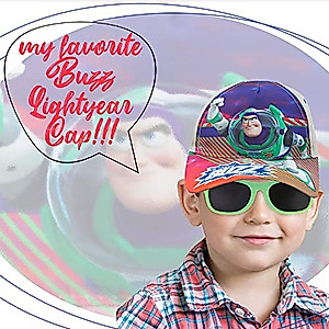 Disney Boys Toy Story 4 Buzz Lightyear Baseball Cap - Age 4-7 Grey