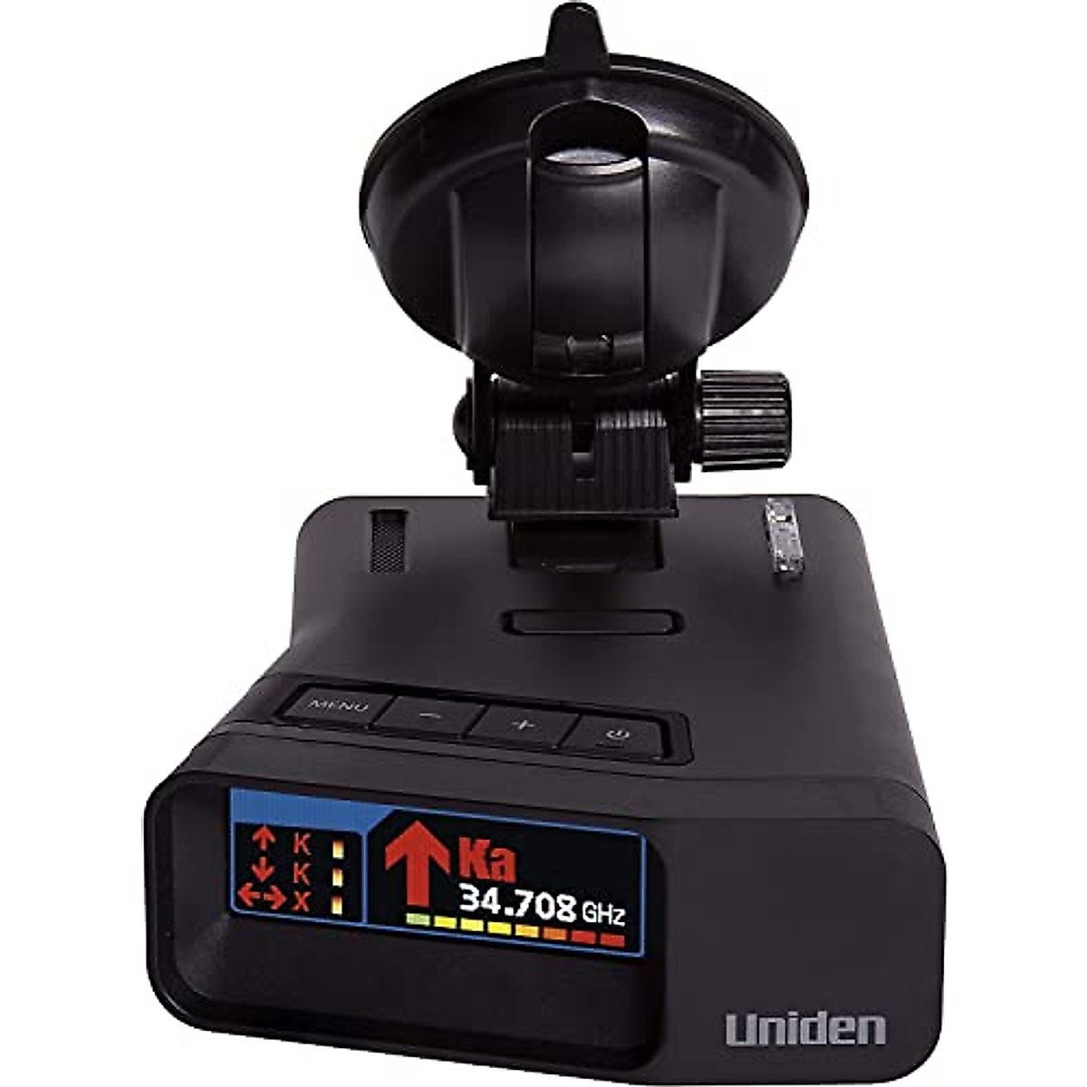 Uniden R7 Extreme Long Range Laser/Radar Detector and Scosche 1080p Dash Cam Bundle. Radar w/Built-in GPS, Real-Time Alerts, Dual Antennas, Front/Rear & Directional Arrows, Red Light Camera Alerts