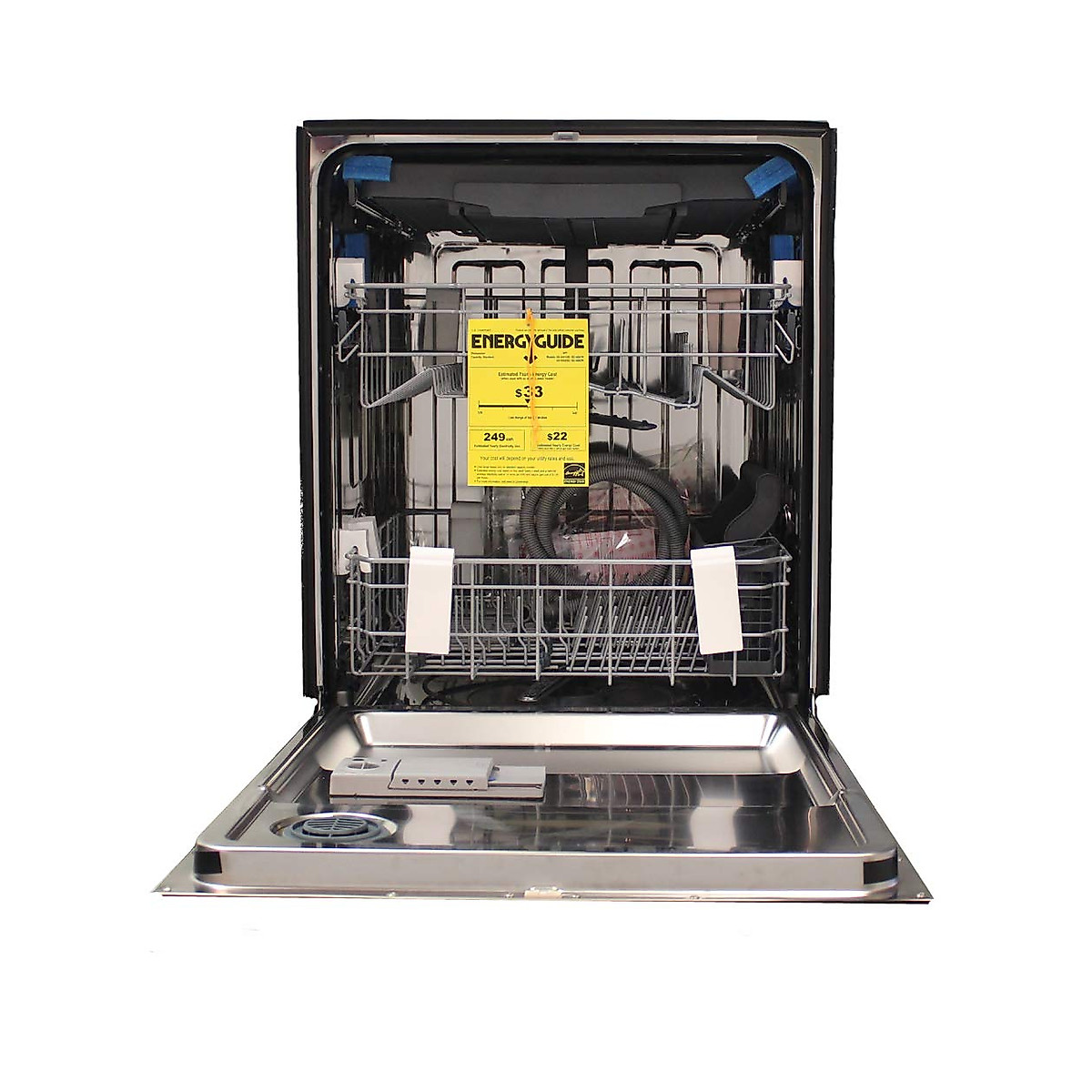 SD-6501W: Energy Star 24″ Built-In Stainless Steel Tall Tub Dishwasher w/Heated Drying – White