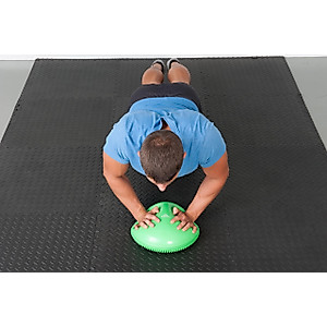 Black Mountain Products Exercise Balance Stability Disc with Hand Pump, Pink