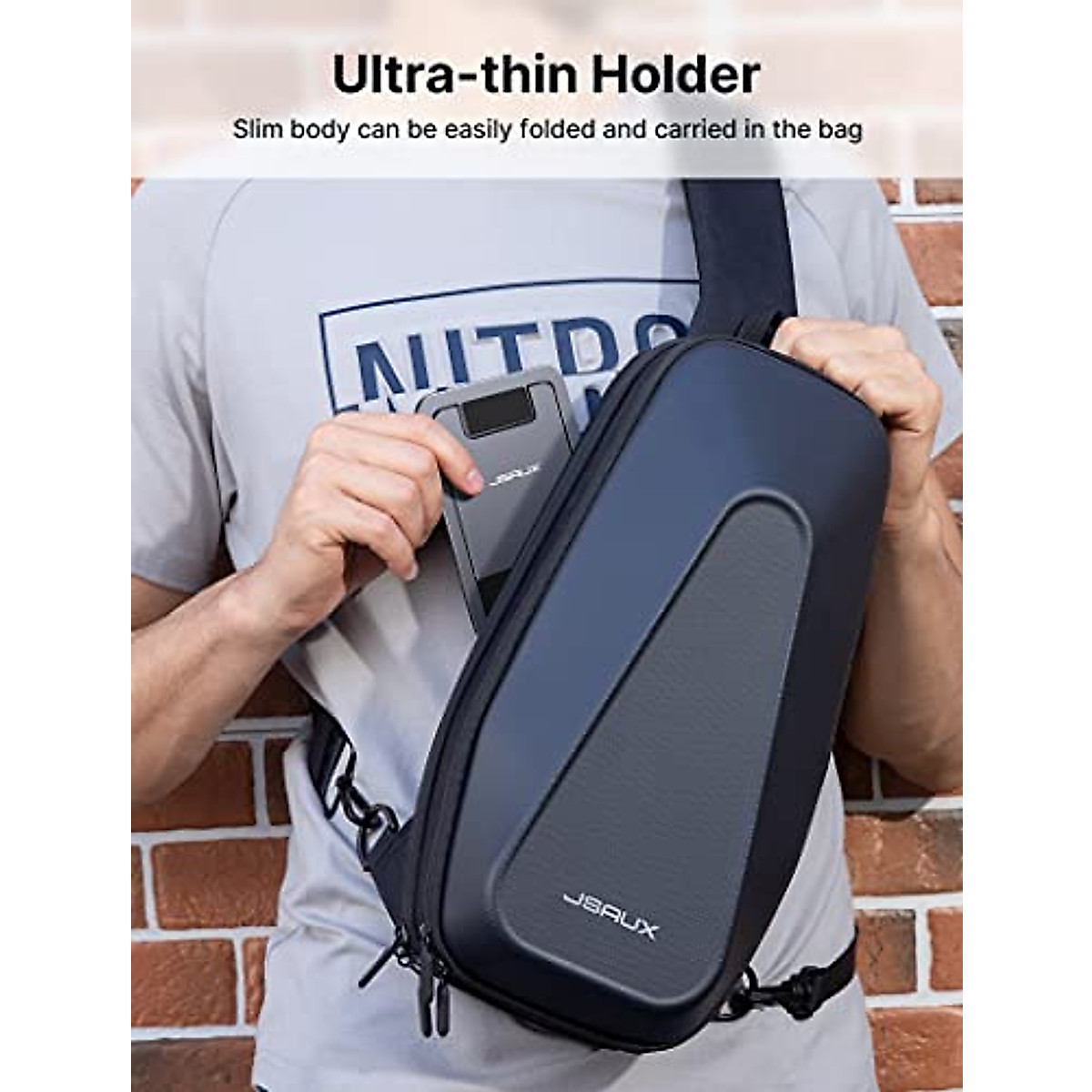 Cell Phone Stand, JSAUX Foldable Aluminum Adjustable Phone Holder for Desk Portable Travel Holder Office Desk Accessories Compatible for iPhone 14 13 12 11 Pro Max X Xr Samsung S22 S21 A53 Switch Grey