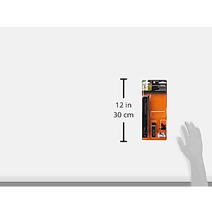 Prime-Line C 1043 Diecast Non-Keyed  Patio Sliding Door Handle Set for 1 In. to 1-1/8 In. Thick Sliding Glass Doors, Black (Single Pack)