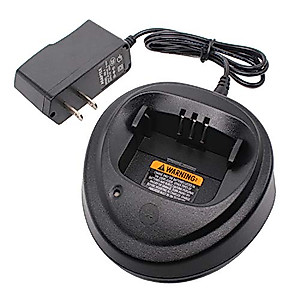 WPLN4137 WPLN4137BR Charger Compatible for Motorola Radio CP200 CP200D PR400 EP450 DEP450 CP040 CP150 CP180 NNTN4497 NNTN4970 NNTN4851 WPLN4138