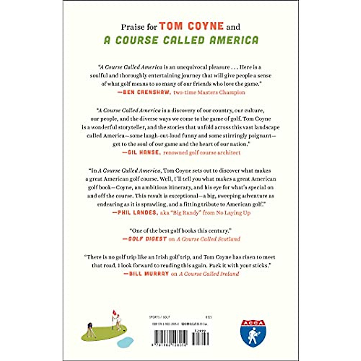 A Course Called America: Fifty States, Five Thousand Fairways, and the Search for the Great American Golf Course