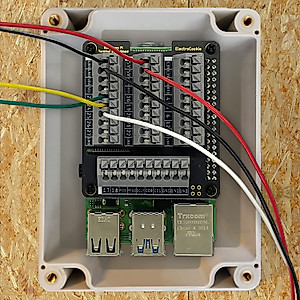 ElectroCookie Raspberry Pi GPIO Terminal Block Breakout Module, Push-in Simple Spring Connector Expansion PCB Shield
