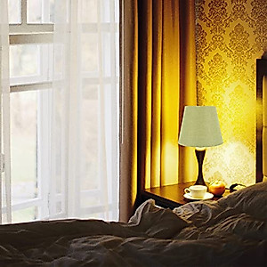 Replacement Barrel on Light Tapered,lampshades Bulb Decorative Office Cm Shade, Shade: Pendant Bedroom Green Room Linen Clip Lampshade Small Desktop Chandelier Lamp