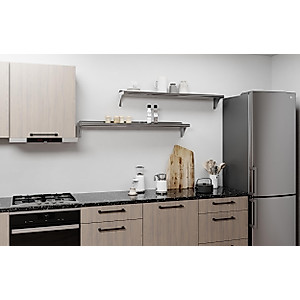 AmGood 8" X 48" Stainless Steel Wall Shelf | Metal Shelving | Garage, Laundry, Storage, Utility Room | Restaurant, Commercial Kitchen | NSF