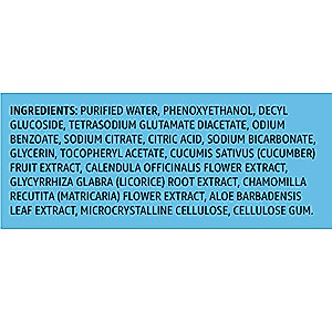 Amazon Brand - Mama Bear 99% Water Baby Wipes, Hypoallergenic, Fragrance Free,72 Count (Pack of 6)