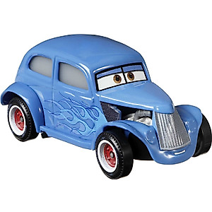 Disney Car Toys and Pixar Cars Hot Rod River Scott, Miniature, Collectible Racecar Automobile Toys Based on Cars Movies, for Kids Age 3 and Older, Multicolor