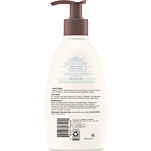 Aveeno Sheer Hydration Daily Moisturizing Fragrance-Free Lotion with Nourishing Prebiotic Oat, Fast-Absorbing Body Moisturizer for Dry Skin with Lightweight, Breathable Feel, 12 fl. oz