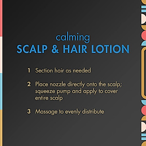 My Black is Beautiful Calming Scalp & Hair Lotion Treatment for Dry Scalp and Damaged Hair, Blue Ginger and Mint, 7.6 fl oz