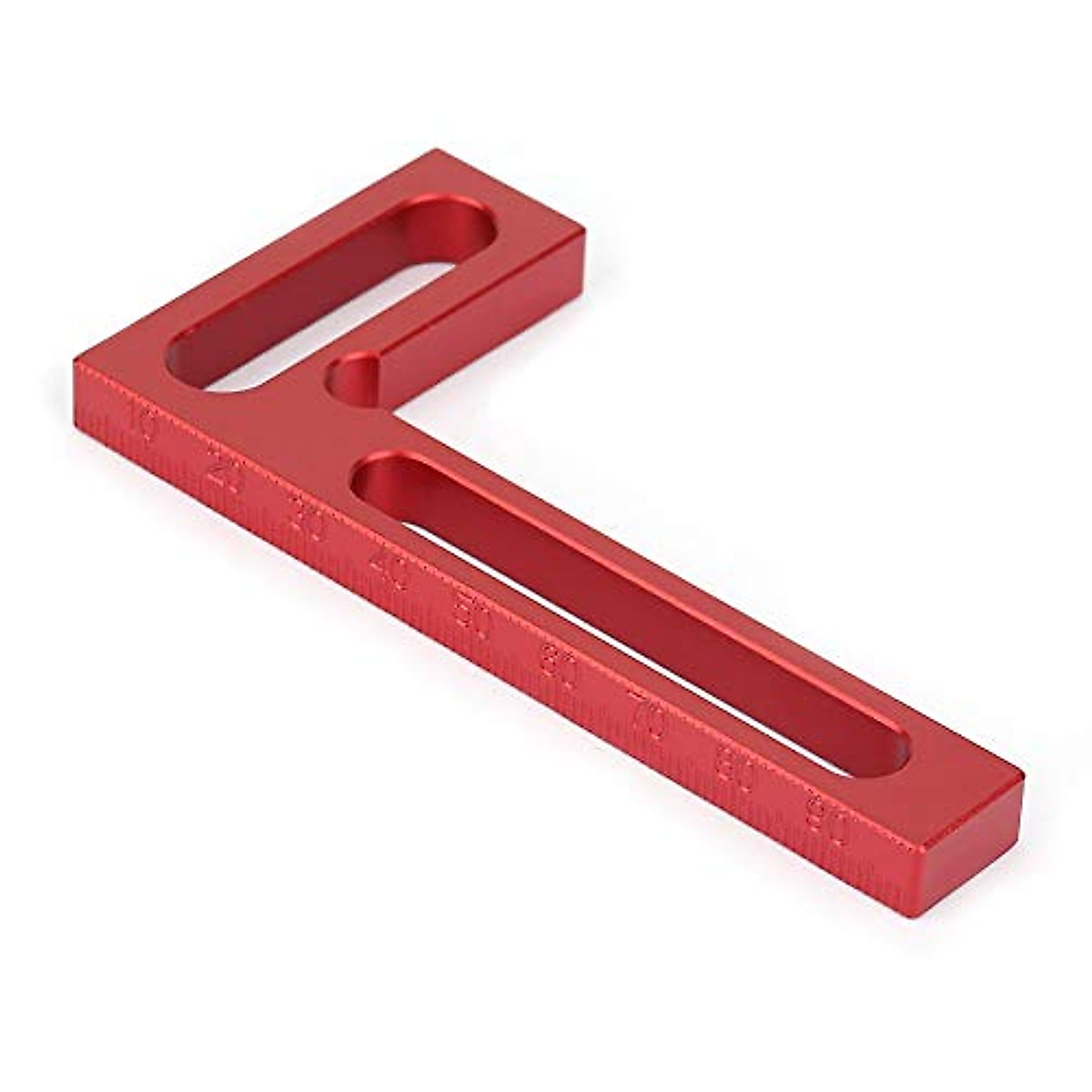 Rectangular 90 Degree Professional Positioning Ruler Woodworking Clamping Square Ruler Measurement Square Layout Template Tool