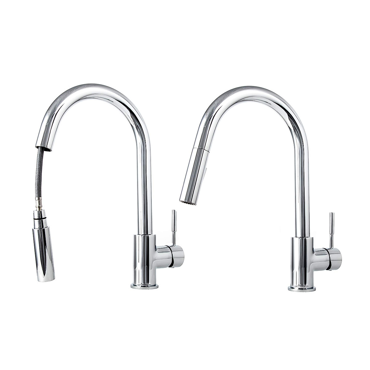 ZLINE Gemini Kitchen Faucet in Chrome (GEM-KF-CH)