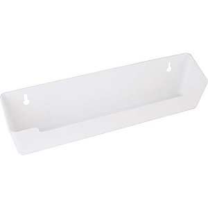 11-11/16 Inch Plastic Tipout Replacement Tray - White