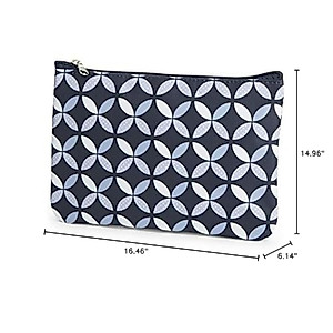 Baby Boom Ivy 4Piece Tote Diaper Bag Set, Navy, One Size