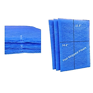 Fast-Shipped-Filters 3 Pack 20x25 Replacement Filter Pads Compatible with Captura Air Cleaner 20x25 Refill P6100 Blue
