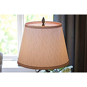 Kenroy Home 32239ORB Ashlen Table Lamp with Oil Rubbed Bronze Finish, Rustic Style, 31" Height, 15" Width, 15" Depth