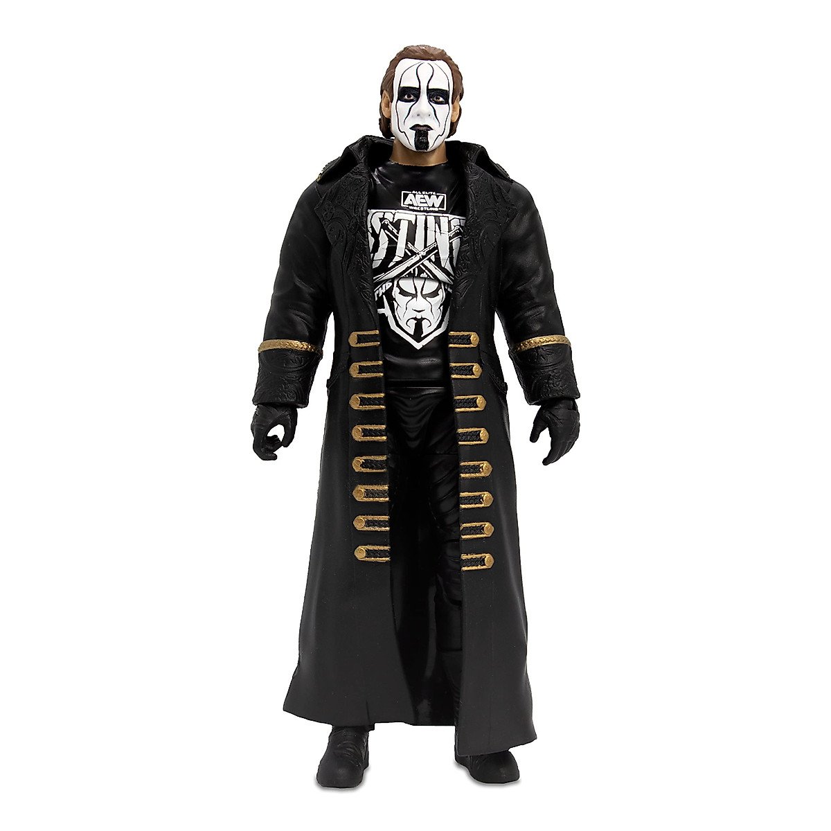 All Elite Wrestling - 6-Inch Sting Figure with Accessories - AEW Unmatched Collection Series 2 - Luminaries