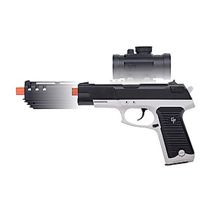 Game Face GFM39PG Ghost Mayhem Spring-Powered Single-Shot Airsoft Pistol