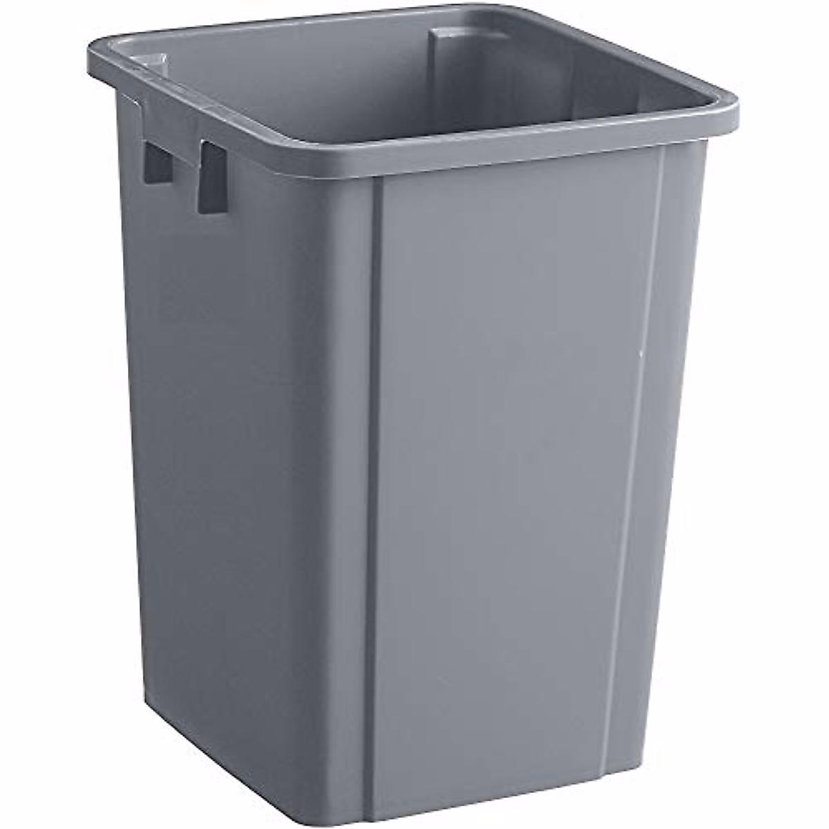 wooow 75 Qt. / 19 Gallon / 72 Liters/Gray Square Trash Can.Recycling Container Kitchen Trash Can Home Waste Basket