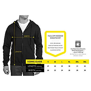 Wild Bobby Vintage Distressed Genuine Ford Parts Cars and Trucks Front and Back Graphic Zip Up Hoodie Sweatshirt, Navy, XX-Large