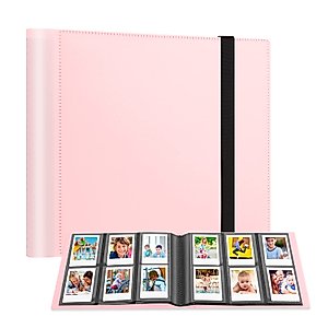 2x3 Photo Album for Fujifilm Instax Mini Instant Camera, 288 Pockets Photo Album for Polaroid,Mini Photo Album for Fujifilm Instax Mini 12 11 9 40 8 7 Evo LiPlay Instant Camera, White