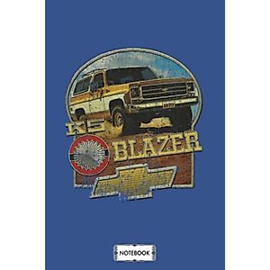K5 Blazer 1979 Off Road Notebook: Planner, Diary, Journal, 6x9 120 Pages, Lined College Ruled Paper, Matte Finish Cover